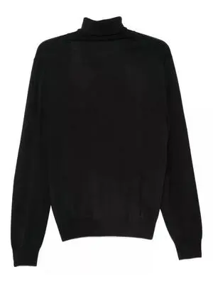 Canali Roll-neck Fine Knit Sweater