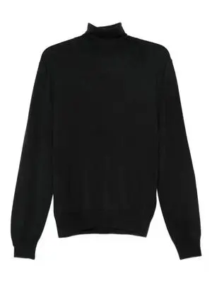 Canali Roll-neck Fine Knit Sweater