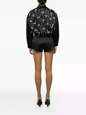 ANOUKI Crystal-embellished Bomber Jacket