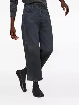 MAISON MARGIELA Frayed Cropped Trousers