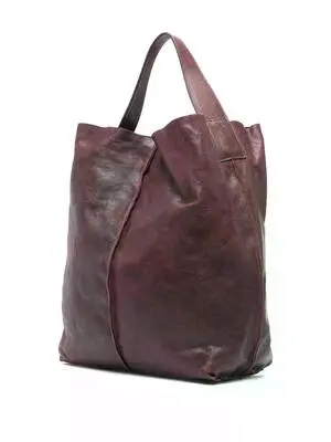 SOMMET Leather Sahara Shoulder Bag - Red