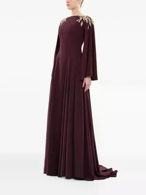 SAIID KOBEISY Embellished Maxi Dress