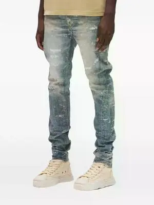 PURPLE BRAND Sequin Embellished Jeans