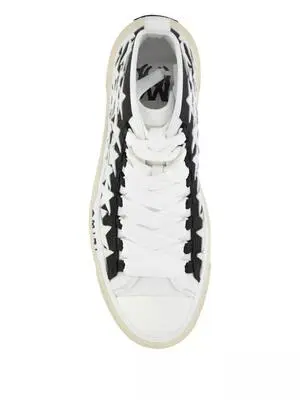 Amiri Stars Court Sneakers - Black