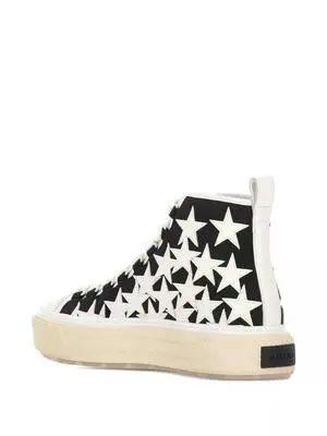 Amiri Stars Court Sneakers - Black