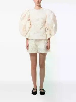 ANOUKI Embroidered Shorts Set