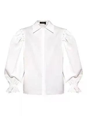 ANOUKI Ruffled-detail Shirt