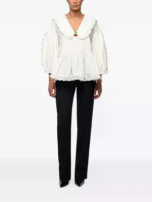 ANOUKI Ruffled Blouse
