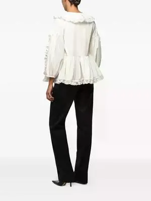 ANOUKI Ruffled Blouse