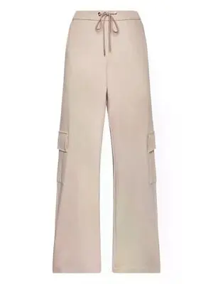 ELENA MIRO` Drawstring Pocket Trousers
