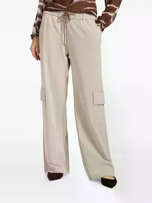 ELENA MIRO` Drawstring Pocket Trousers
