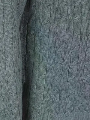 DRUMOHR Cable Knit Round Neck Sweater