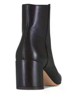 Agl Lynn Block-heel Ankle Boots - Brown