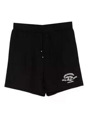 Amiri Graphic Drawstring Shorts