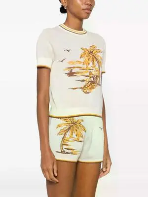 Zimmermann Daylight Jacquard T-shirt