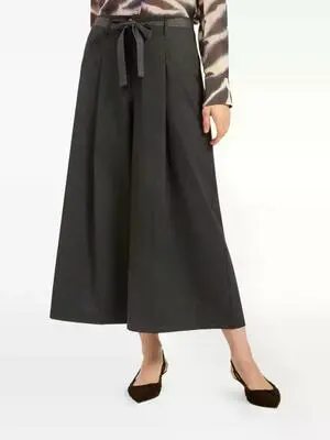 ELENA MIRO` Tie-waist Pleated Shorts