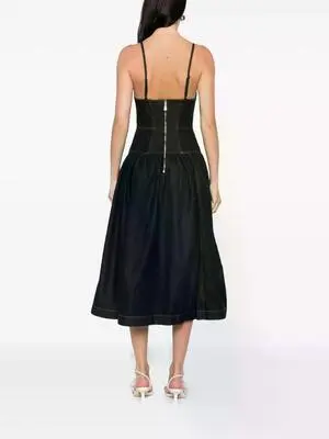 Zimmermann Sleeveless Denim Midi Dress