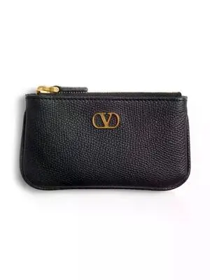 Valentino Garavani Vlogo Signature Keyring - Black
