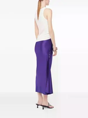Rabanne Draped Midi Skirt