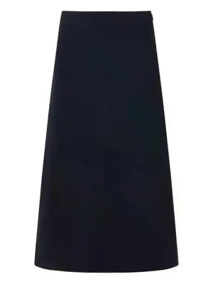 Marni A-line Crêpe Midi Skirt