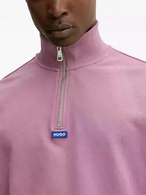 Hugo Zip-up High-neck Sweatshirt