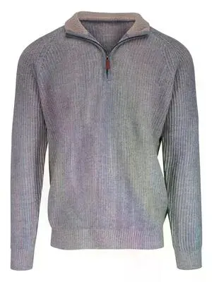 Kinross Cashmere Ribbed Sweaters For Men