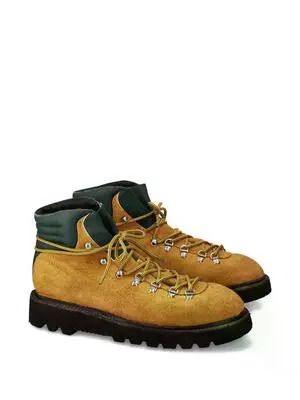 Premiata Panelled Lace-up Boots
