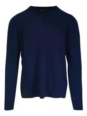 Kinross Cashmere Frill Sweaters For Men