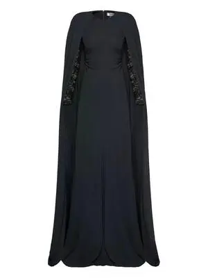 Nissa Cape Effect Evening Dresses