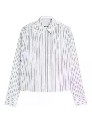 JIL SANDER Striped Cotton Shirt