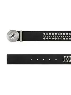 Versace Medusa Studded Belt
