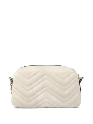 Gucci Gg Marmont Chevron Shoulder Bag