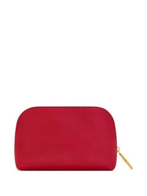 Oscar De La Renta Small Zip-up Makeup Bag - Red