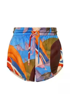 Donde Esteban Printed Shorts For Women