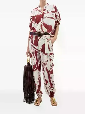 Silvia Tcherassi Abstract Susanne Blouse