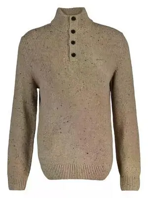 Gant Buttoned Knit Sweater