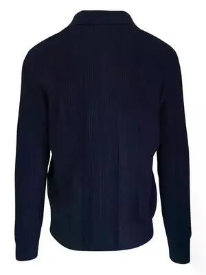 Brunello Cucinelli Polo-neck Ribbed Sweater