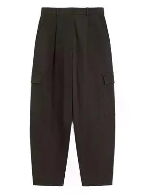 Max Mara Drill Cargo Trousers