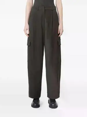 Max Mara Drill Cargo Trousers