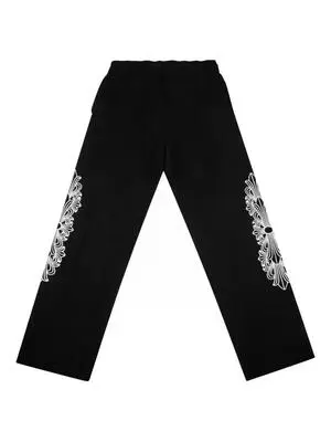 Chrome Hearts Floral Cross Logo Track Pants