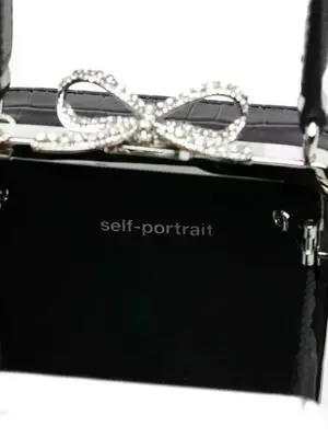 SELF-PORTRAIT Bow-detail Mini Bag