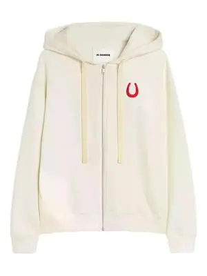 Jil Sander Full Zip Sweatshirts Hoodies For Women