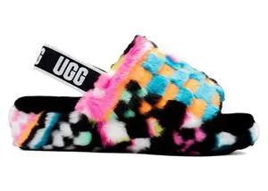 UGG Fluff Yeah Slide Checks