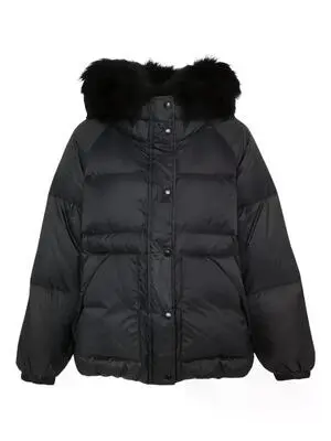 Women's Yves Salomon Black Outerwear