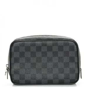 LOUIS VUITTON Toilet Pouch Damier Graphite Pm - Multicolor