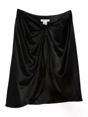 BY MALENE BIRGER Pinlos Ruched Stole - Black
