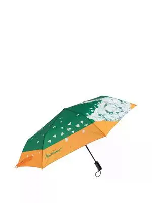 Moschino Goose-print Umbrella - Green