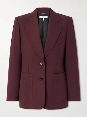 Chloé Wool-gabardine Blazer