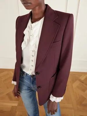 Chloé Wool-gabardine Blazer