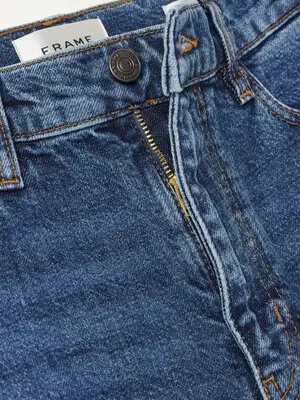 FRAME The Arrow High-rise Flared Jeans - Blue